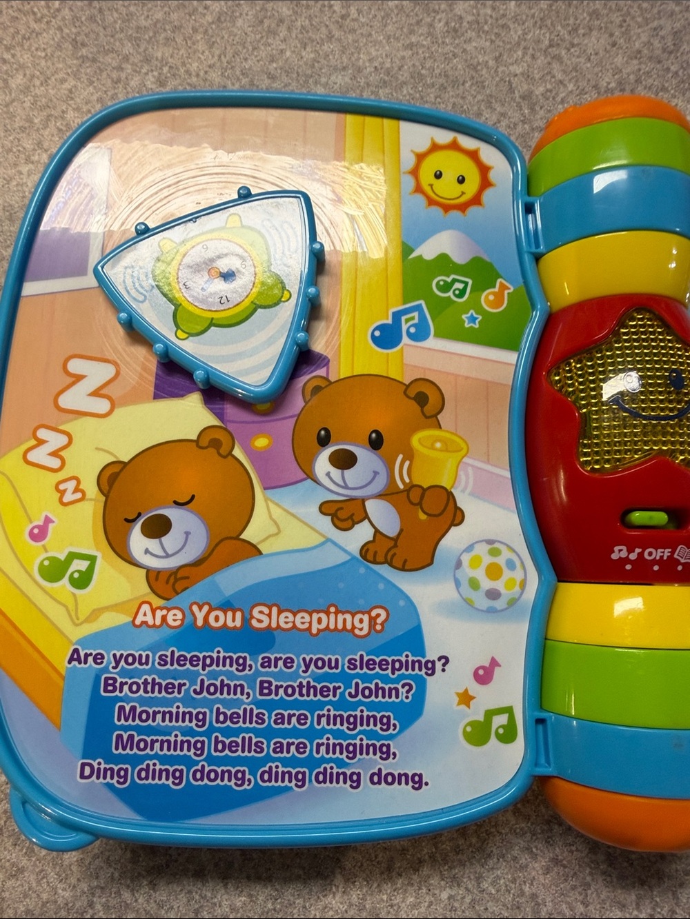 vtech | Toys | Vtech Musical Rhymes Book Kids Toy Redyelloworange ...